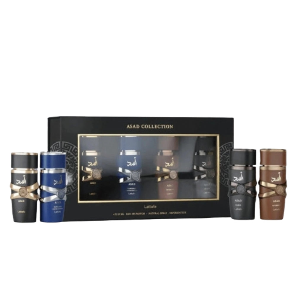 Asad Collection 4x25ml EDP Lattafa | Men's Perfume Set Singapore – Hana ...