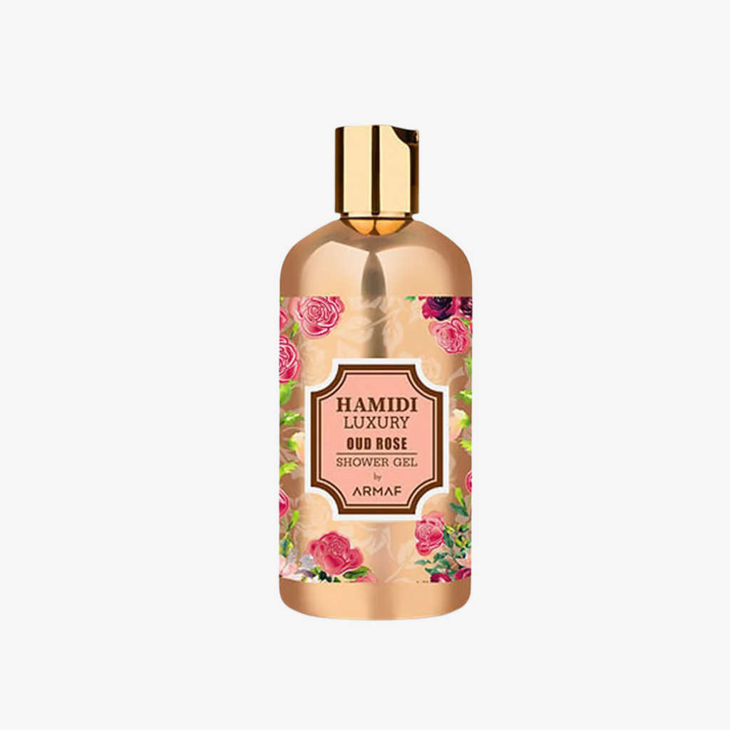 Oud Rose Shower Gel Hamidi Best Luxurious Bath Care SG – Hana Fragrance